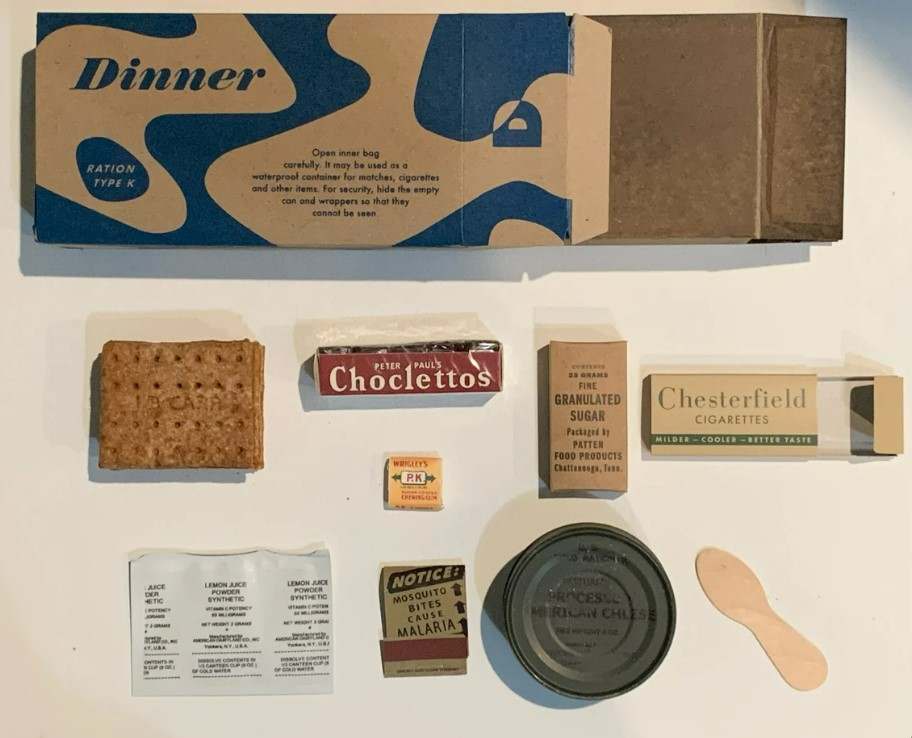 Fully Edible K Rations - REENACTING - U.S. Militaria Forum