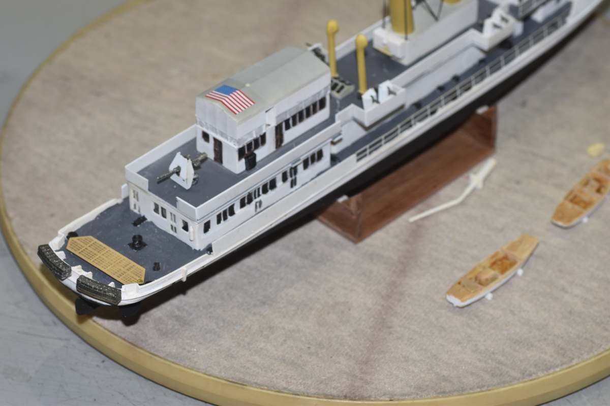 USS Panay (PR-5), 1928 Yangtze Patrol Gunboat, 1:192 scale resin kit ...