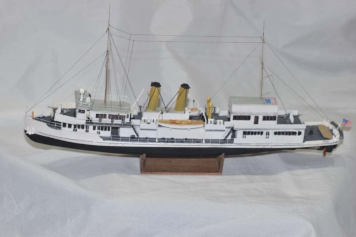 USS Panay (PR-5), 1928 Yangtze Patrol Gunboat, 1:192 scale resin kit ...