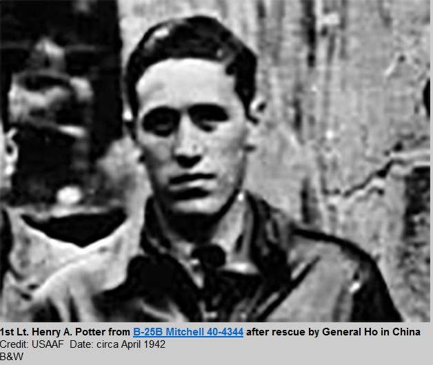 Henry A Potter (Doolittle Raider) B26 ETO Paper Group - GROUPINGS PAGE ...