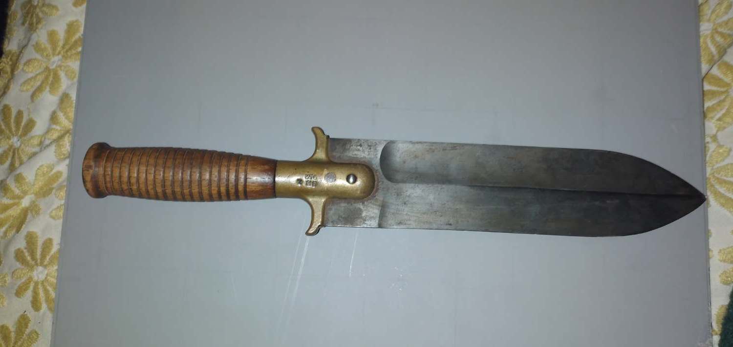 Springfield model 1880 hunting knife - (1866-1890) PLAINS INDIAN WARS ...