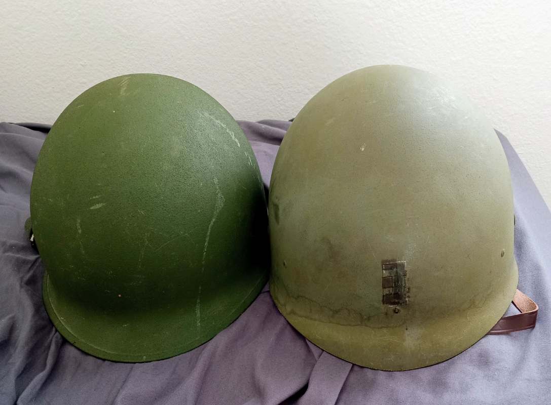 Early Vietnam M1 helmet - M-1; M-1C & M-2 HELMETS - U.S. Militaria Forum