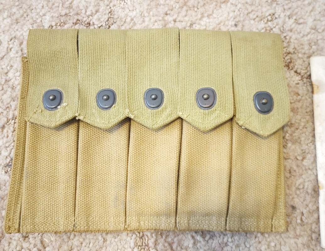 Reising Submachine Gun magazine pouch and manual - ALL OTHER FIREARMS ...