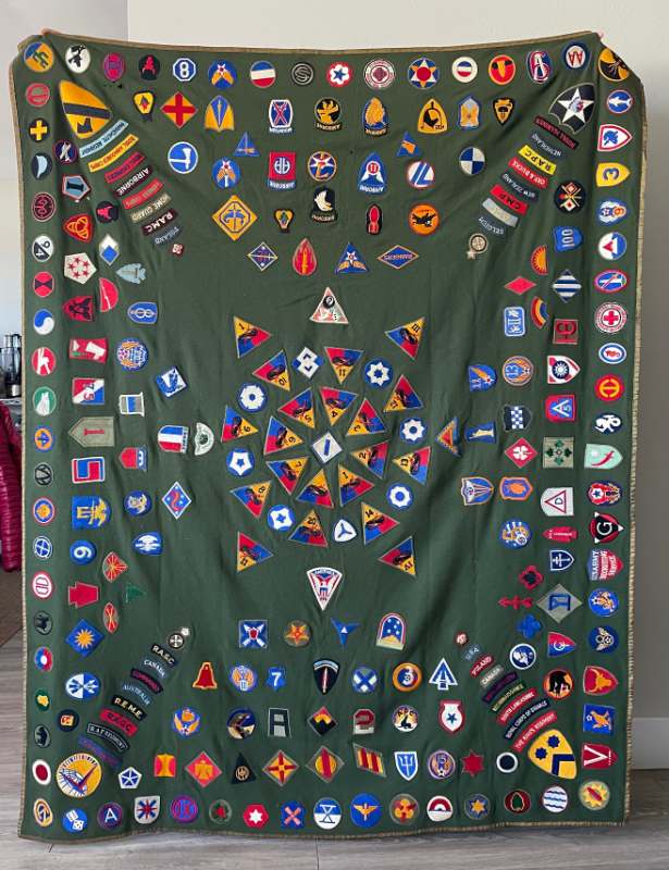 New Patch Blanket - ARMY AND USAAF - U.S. Militaria Forum