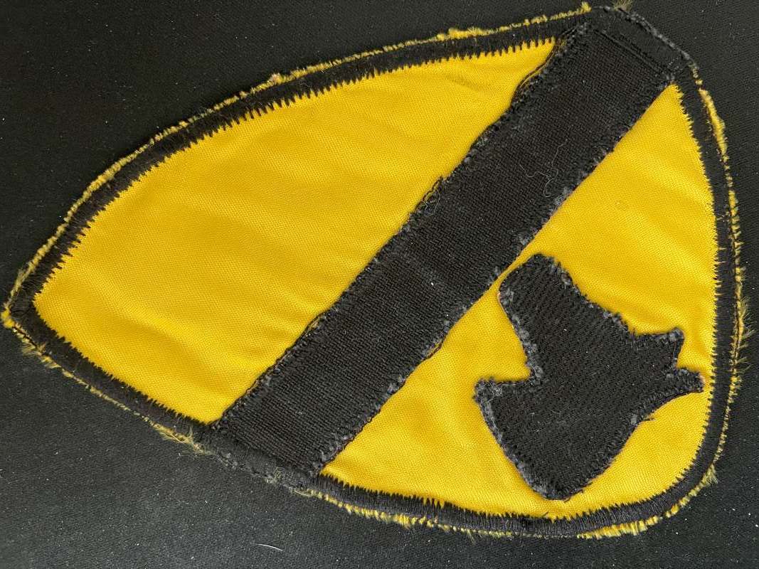 Unique 1st Cavalry Patch - ARMY AND USAAF - U.S. Militaria Forum