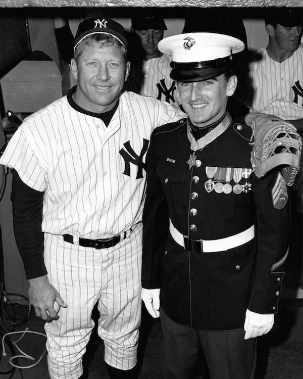 Photo - MOH recipient Robert O'Malley and a baseball great ...