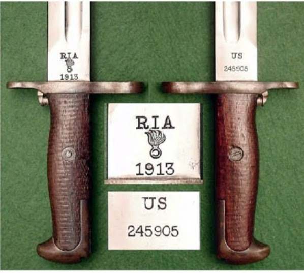 R.I.A. Changes The "Flaming Bomb" in 1918! - EDGED WEAPONS - U.S ...