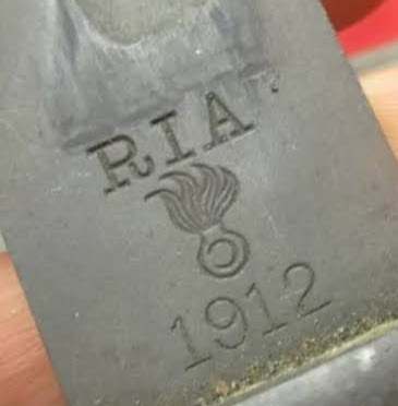 R.I.A. Changes The "Flaming Bomb" in 1918! - EDGED WEAPONS - U.S ...