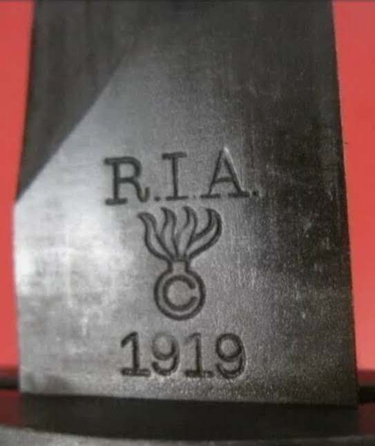 R.I.A. Changes The "Flaming Bomb" in 1918! - EDGED WEAPONS - U.S ...