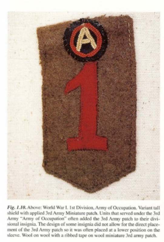 Centurian Auctions WW1 patches mounted on boards - ARMY AND USAAF - U.S ...