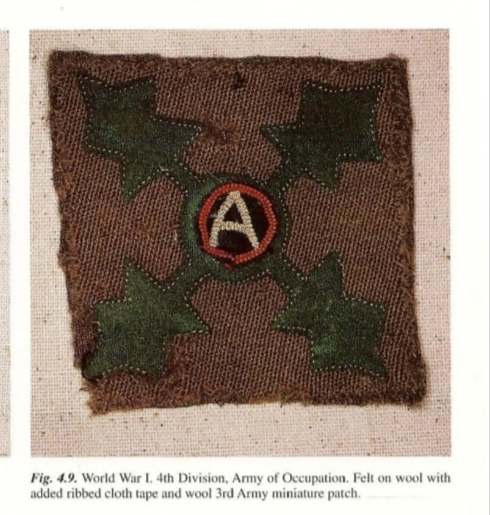 Centurian Auctions WW1 patches mounted on boards - ARMY AND USAAF - U.S ...