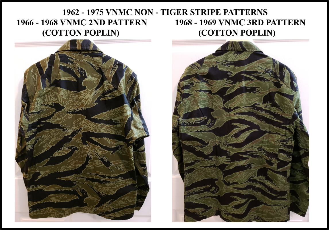 1954-1975 US MARINE VNMC ADVISOR TIGER STRIPE UNIFORM PATTERNS AND ...