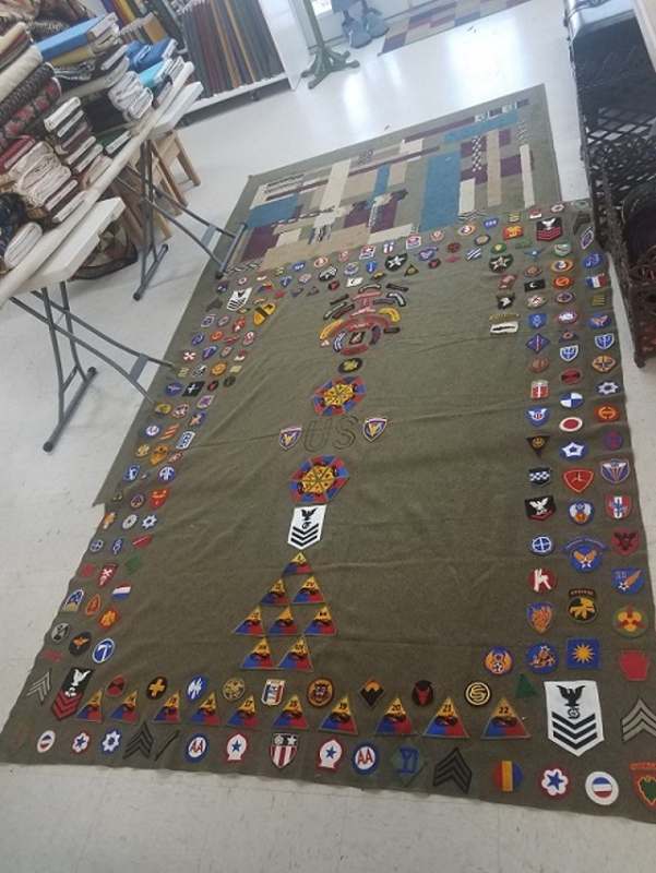 New Patch Blanket - ARMY AND USAAF - U.S. Militaria Forum