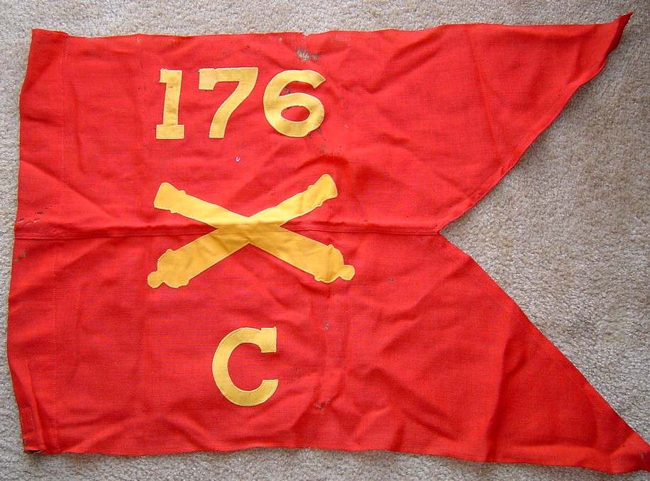 Charlie Battery, 176th Field Artillery insignia (Korean War) - ARMY AND ...