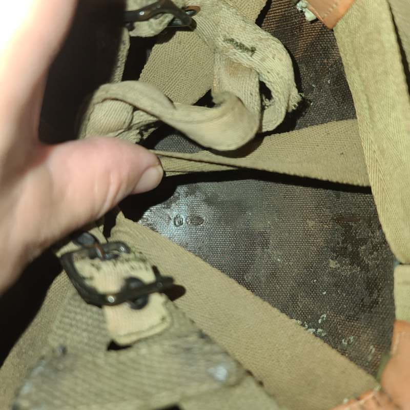 M1 Fixed bail Paratrooper Helmet - M-1; M-1C & M-2 HELMETS - U.S ...