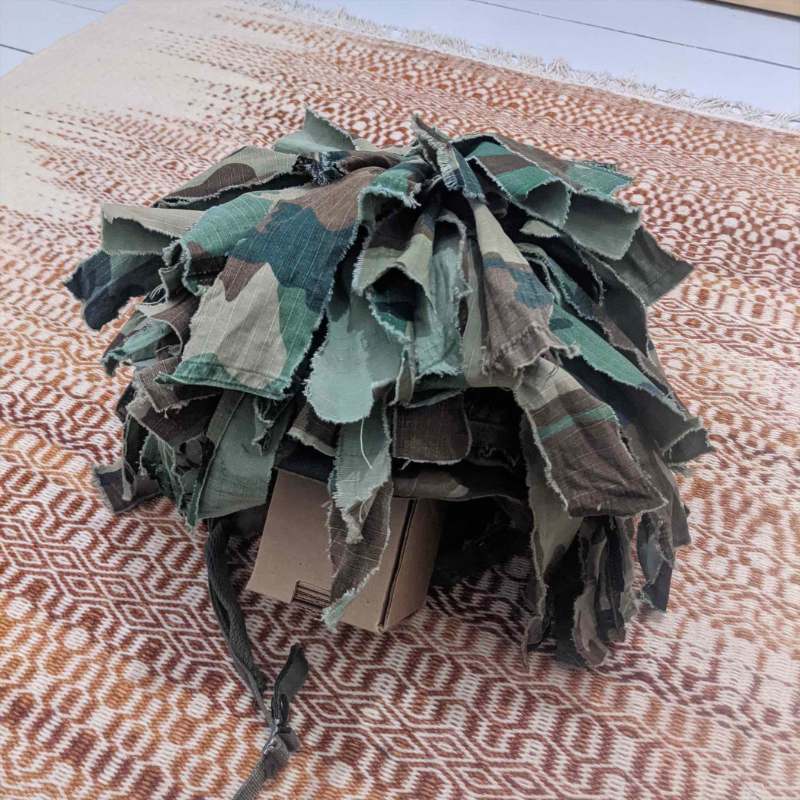 PASGT Ragtop/Manchu Hair Scrim Research - HELMET PRESERVATION, DISPLAY ...