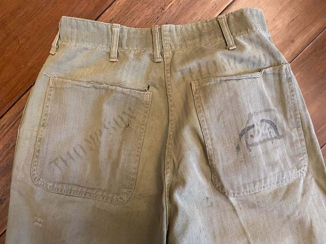 WWII USMC UNIS P41 trousers - UNIFORMS - U.S. Militaria Forum