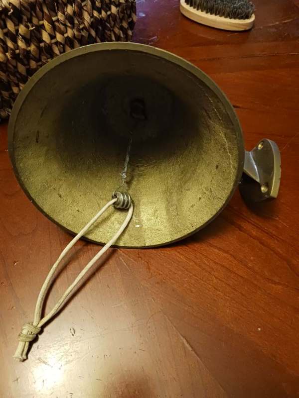 Brass U.S.N bell - NAVAL SEA SERVICE GEAR - SHIPBOARD, SUBMARINE ...