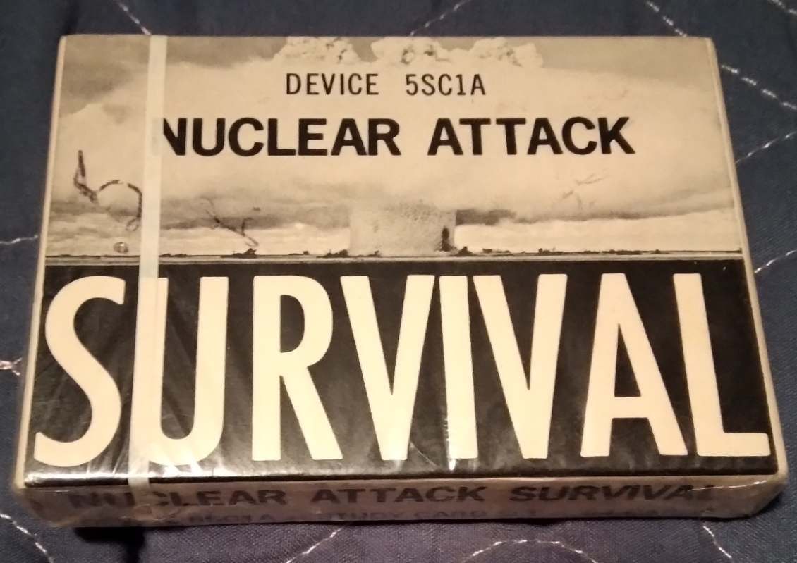 Nuclear Attack Training Cards for the Navy - BASE/BIVOUAC/CAMP/DEPOT ...