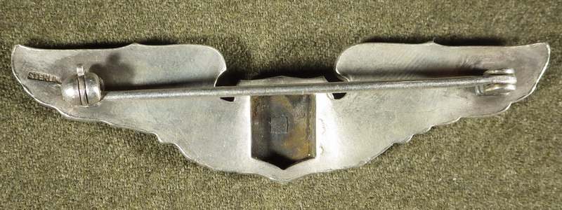 3-Piece Pilot Wing from the SOS - WING BADGES - U.S. Militaria Forum