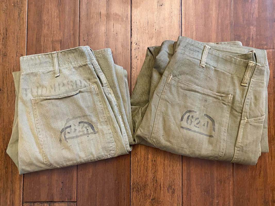 WWII USMC UNIS P41 trousers - UNIFORMS - U.S. Militaria Forum