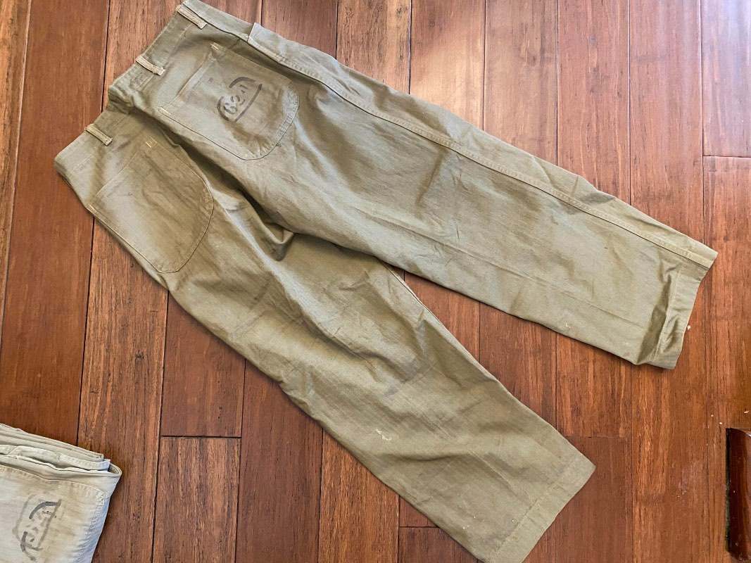 WWII USMC UNIS P41 trousers - UNIFORMS - U.S. Militaria Forum
