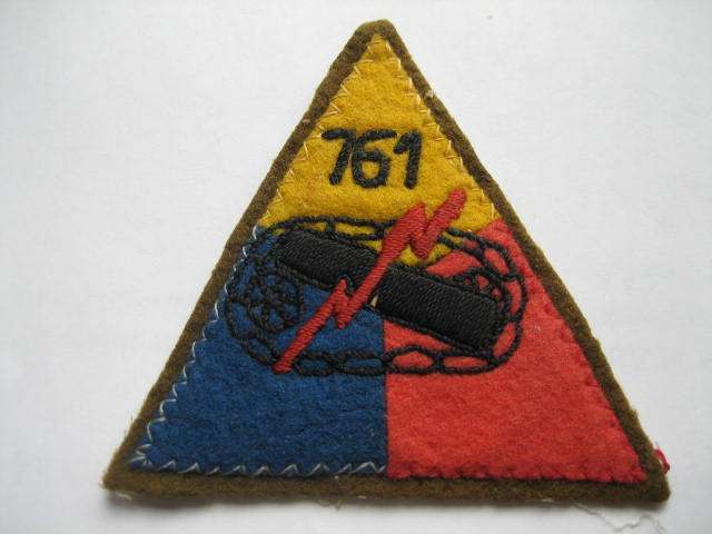 Theater Made 761st Armored Patch - ARMY AND USAAF - U.S. Militaria Forum