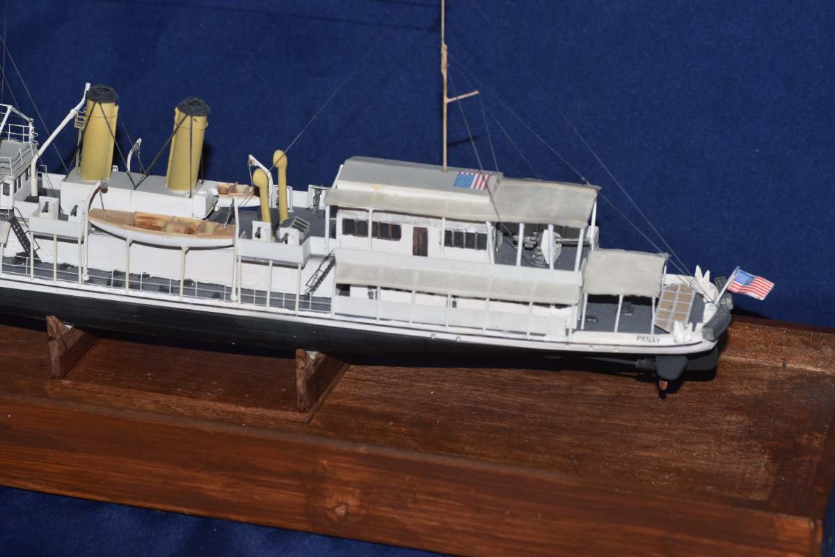 USS Panay (PR-5), 1928 Yangtze Patrol Gunboat, 1:192 scale resin kit ...