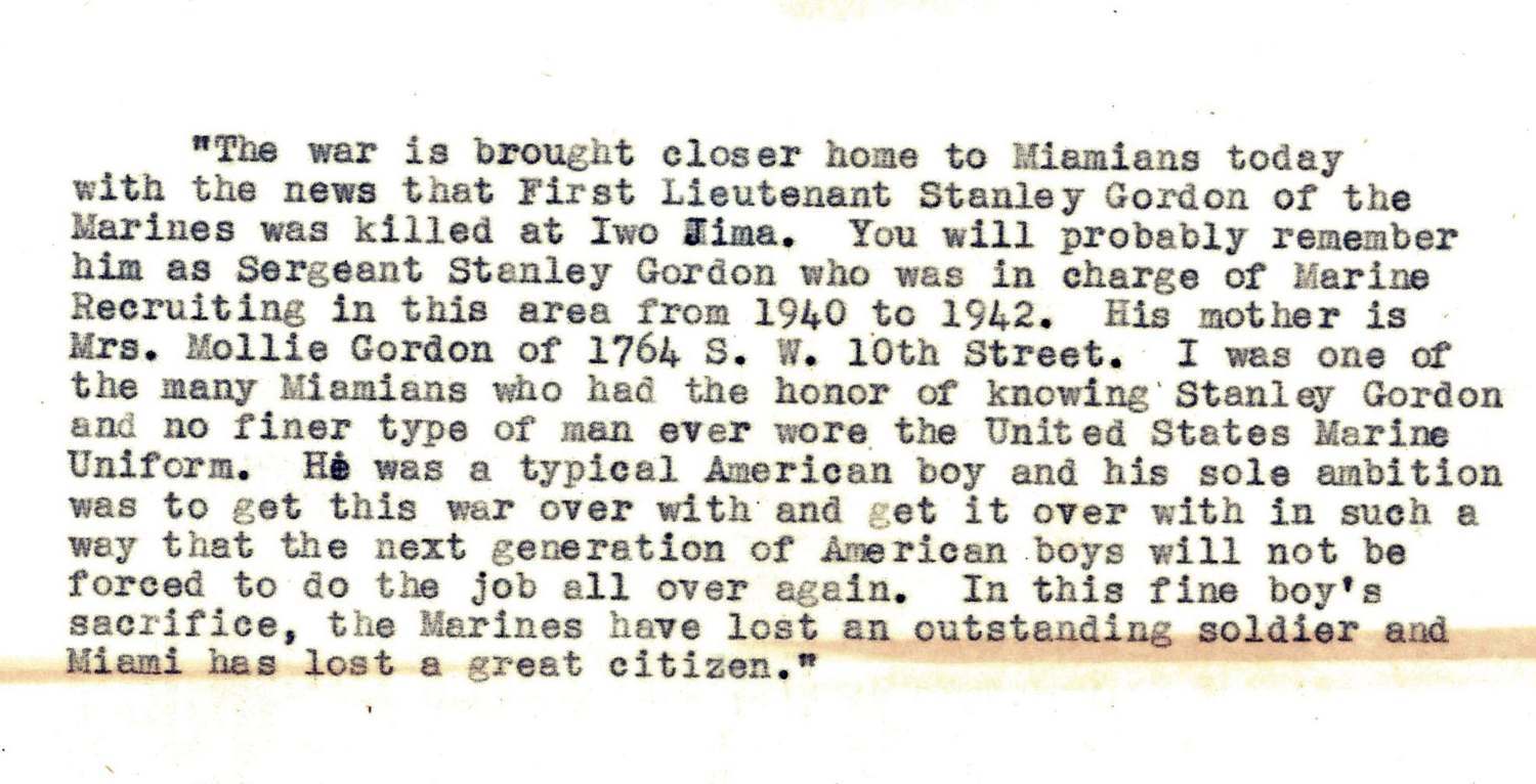 KIA BSM/PH Group: USMC Platoon Commander Iwo Jima 19 Feb 45 - Page 2 ...