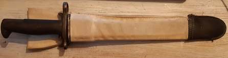 White sheath for M7 scabbard - EDGED WEAPONS - U.S. Militaria Forum