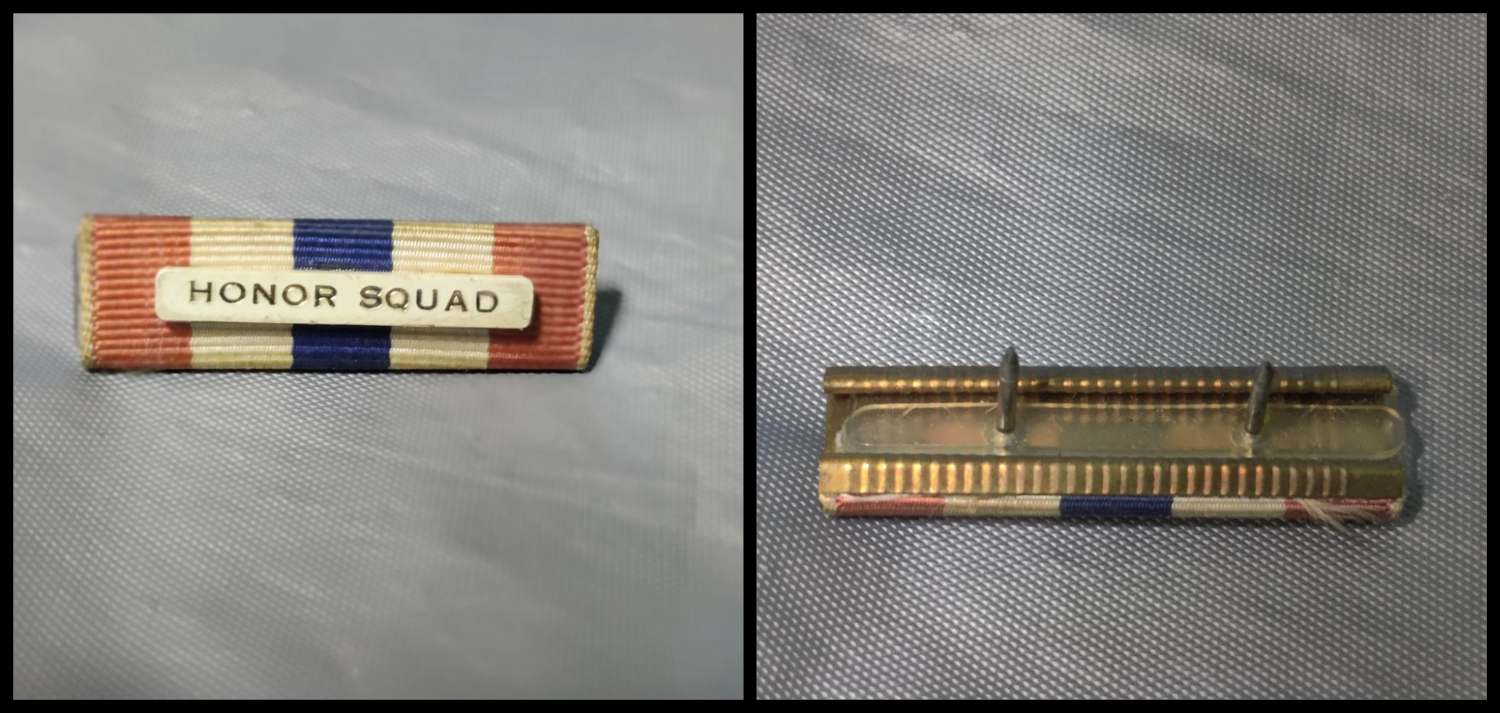 Honor Squad Ribbon ? - RIBBON BARS - U.S. Militaria Forum