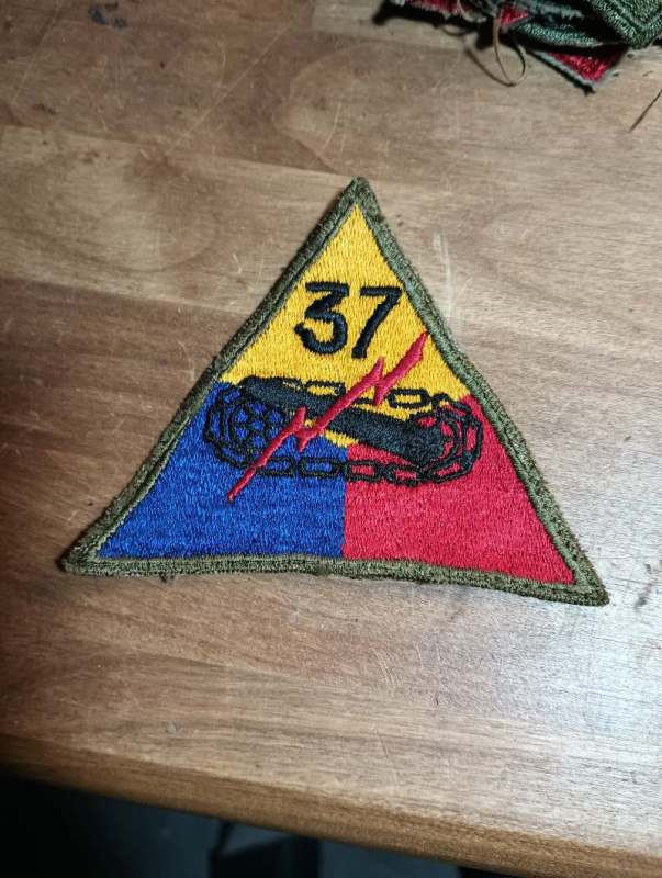 37th tank regt, bn, ?? German Made - ARMY AND USAAF - U.S. Militaria Forum
