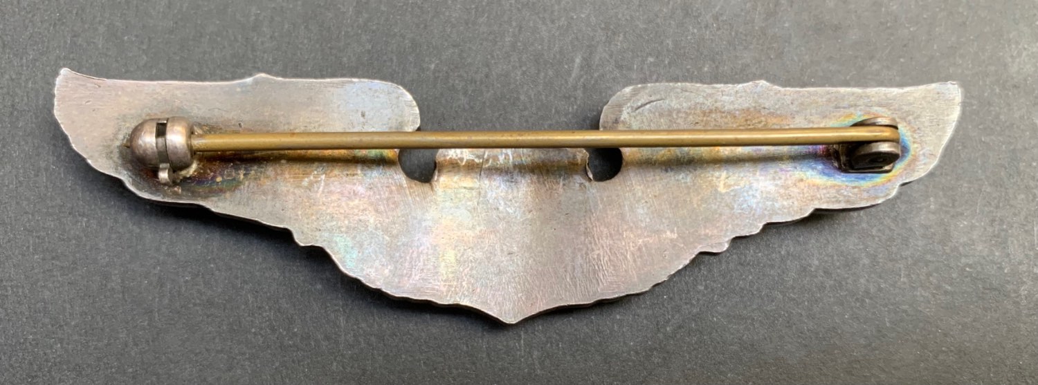 3-Piece Pilot Wing from the SOS - WING BADGES - U.S. Militaria Forum