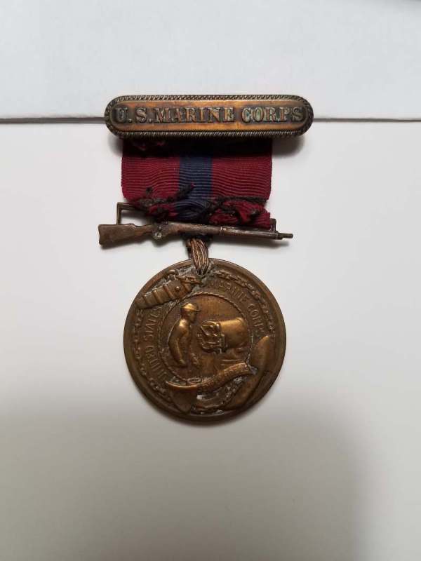 Walter Clough Smith, USMC (my paternal grandfather) - ATTRIBUTED MEDAL ...