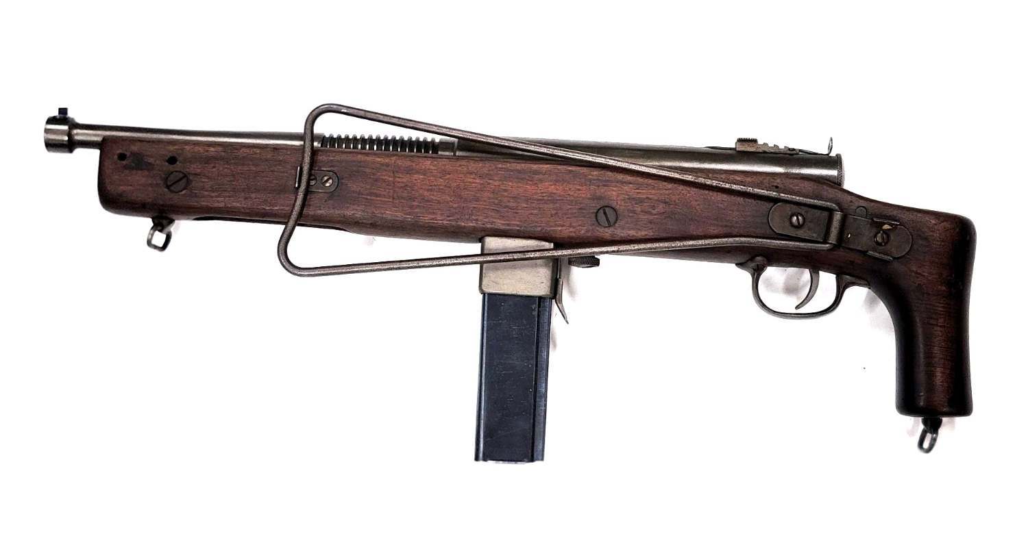 WWII USMC Paramarine Model 55 Reising SMG & Camo Jump Case - ALL OTHER ...