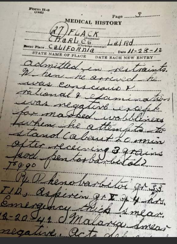 Medals of Raider Charles L. FLACK split up on ebay - ATTRIBUTED MEDAL ...