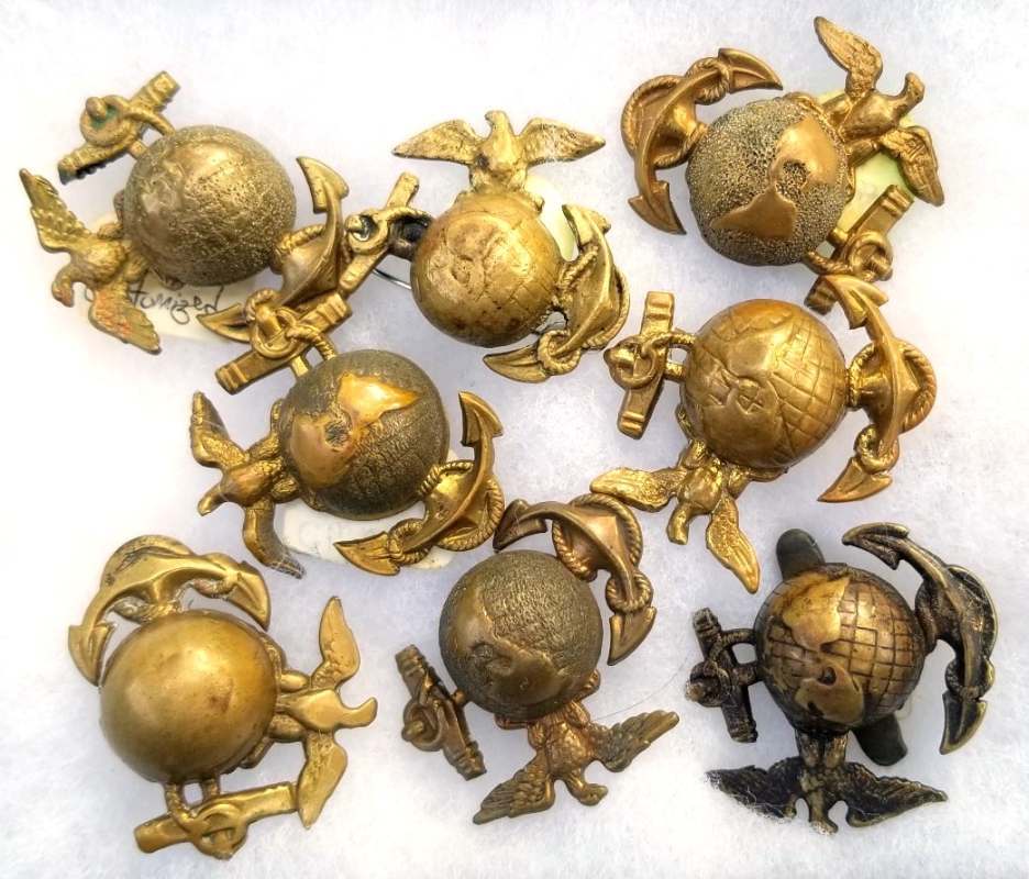 Ed Hick's EGA collection - MARINE CORPS EGA DISCUSSION - U.S. Militaria ...