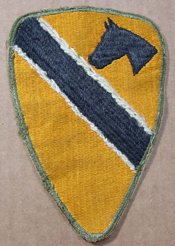 1st Air Cavalry Patch - ARMY AND USAAF - U.S. Militaria Forum