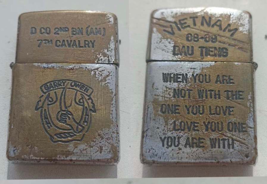 Zippo Lighters Engravings Vietnam