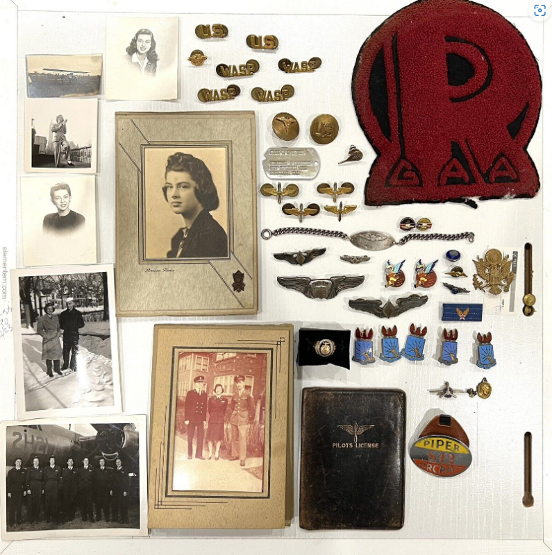 Really cool WASP Group - Elizabeth Gardner - WOMEN FLYING SERVICES WING ...