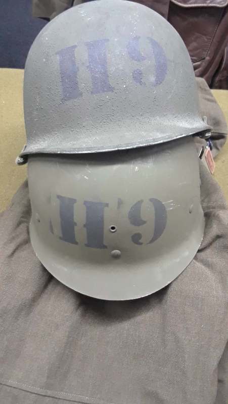 Are these numbered M1's Navy? - M-1; M-1C & M-2 HELMETS - U.S ...