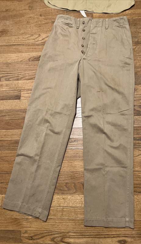 USMC WW2 khaki set? - UNIFORMS - U.S. Militaria Forum