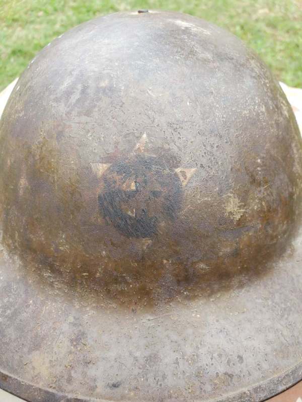 101st Engineer Regiment painted MK1 helmet - M1917 & M1917A1 HELMETS ...