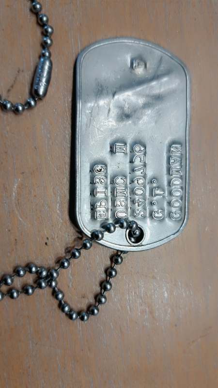 Usmc dog tag, identification? - IDENTITY ITEMS (DOG TAGS, BRACELETS ...