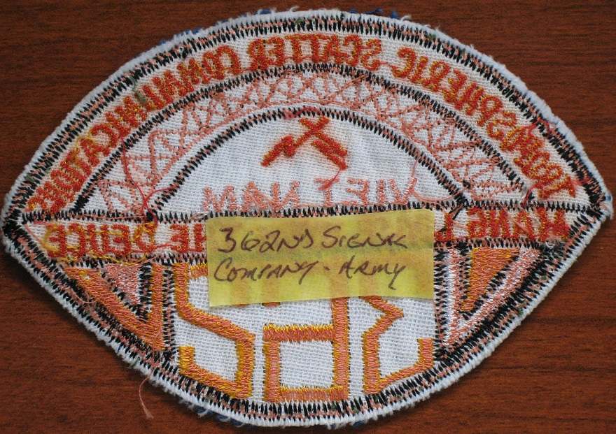 My Vietnam Unit Pocket Patch - Signal Brigades & Detachments - ARMY AND ...