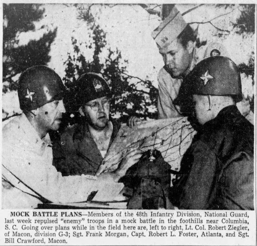 M1C with 48th Div Markings - M-1; M-1C & M-2 HELMETS - U.S. Militaria Forum