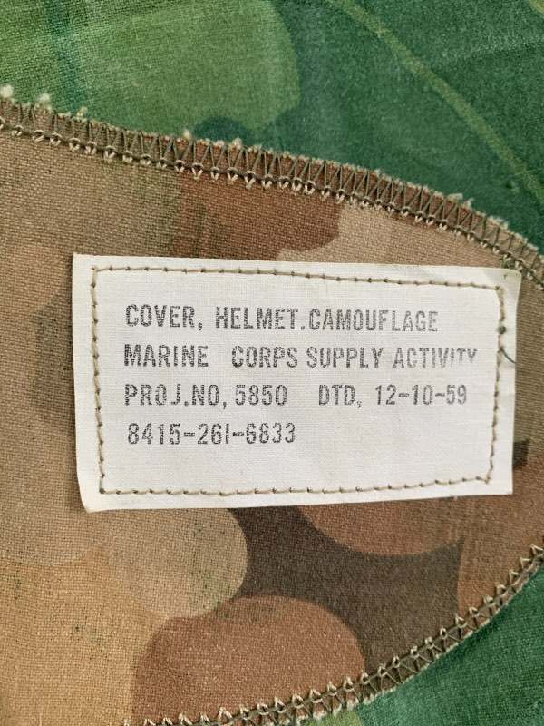 1959 USMC Cover - M-1; M-1C & M-2 HELMETS - U.S. Militaria Forum