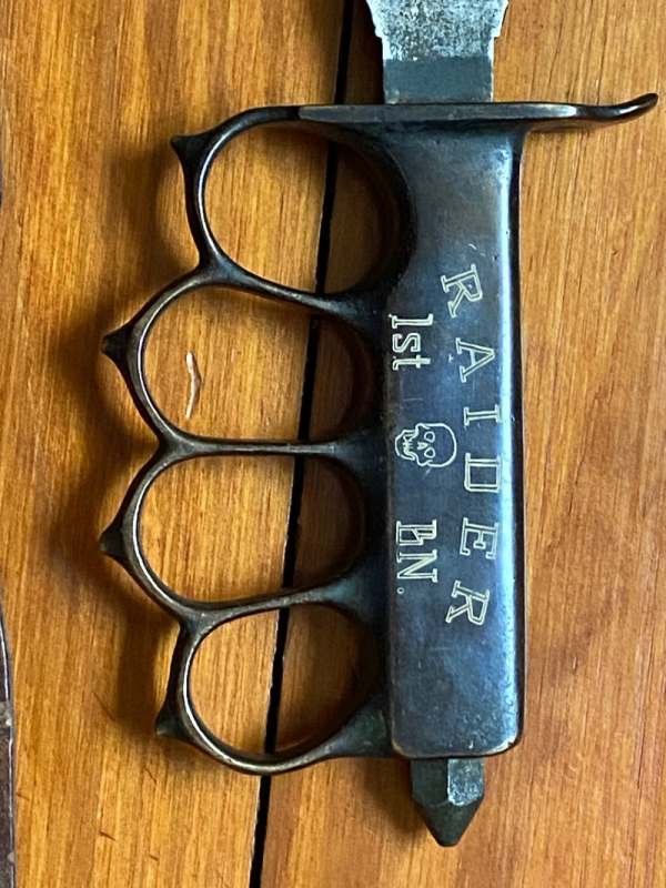 One of a Kind 1st Raider Battalion Knife, Edson's Raiders - EDGED ...