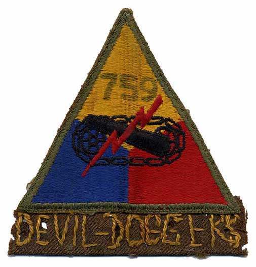 759th Tank Bn - ARMY AND USAAF - U.S. Militaria Forum