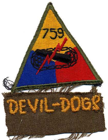759th Tank Bn - ARMY AND USAAF - U.S. Militaria Forum